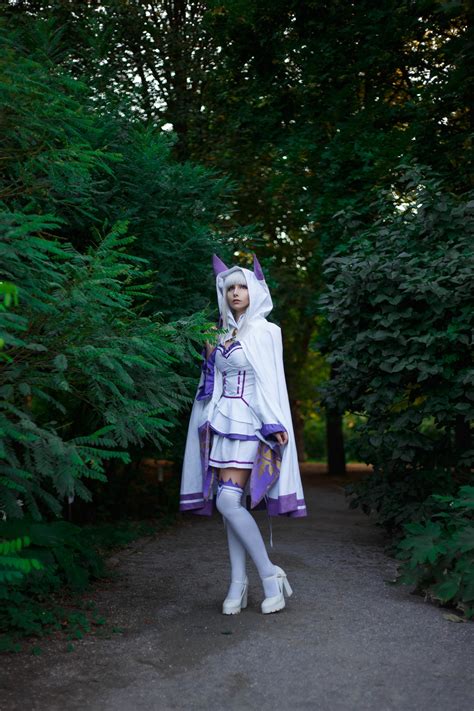 Emilia Re Zero Cosplayer Faritio Photo by White beetle Пикабу