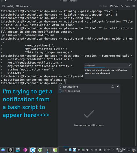 How Can I Get A Notification To Show In The Notification Center From A