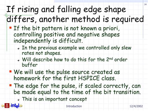 Ppt Behavioral Buffer Modeling With Hspice Intel Buffer Powerpoint
