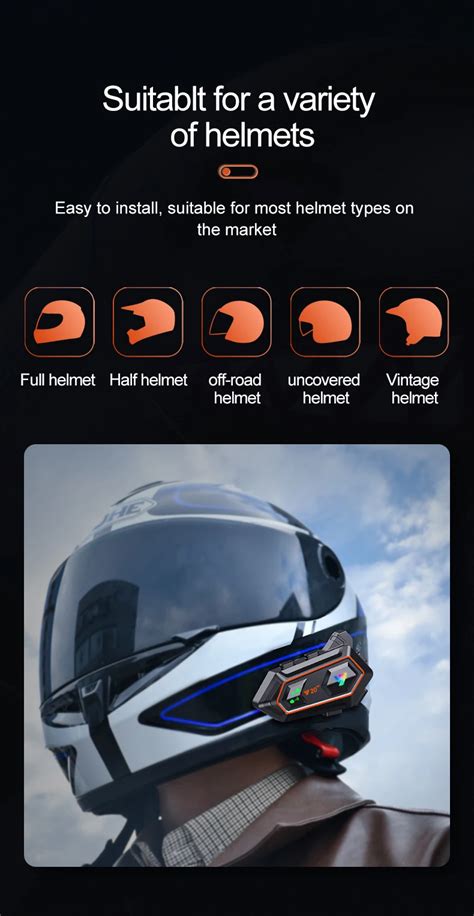 Y20 2x Motorcycle Helmet Bluetooth Intercom Headset