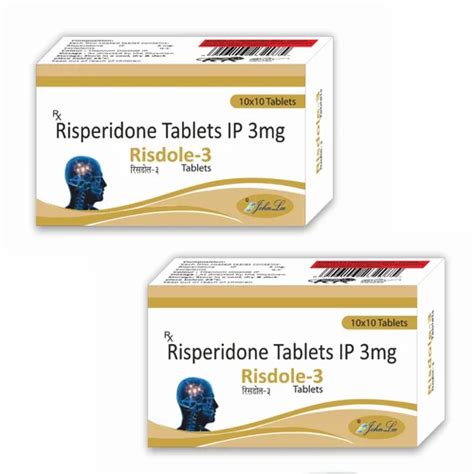 Risdole3 Risperidone Ip 3 Mg At ₹ 59stripe Risperidone Tablet In