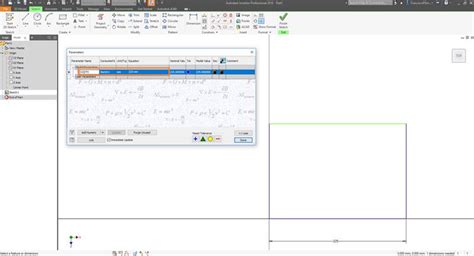 autodesk inventor parameters