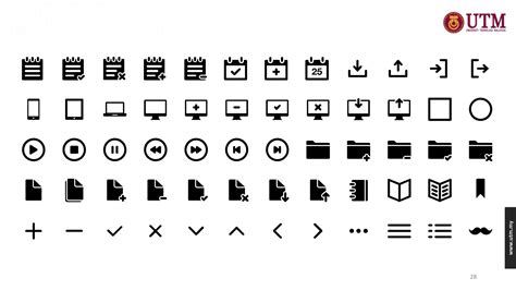 Utm University Template For Presentation Pptx