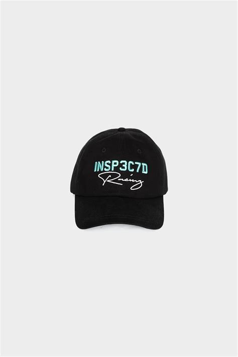 Racing Cap — Black Inspected