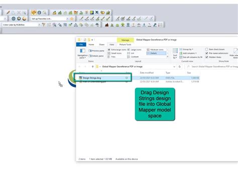 Georeference Pdfimage File In Global Mapper Surveyor Insider