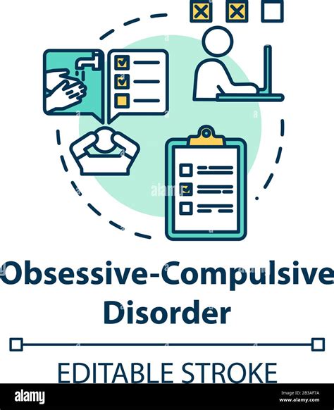 Ocd Concept Stock Vector Images Alamy