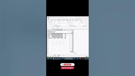 Add Colours To Table In Excel Excel Exceltricks Excelshorts Mexcel
