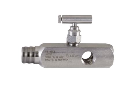 Parker Pgi V 518scj Multi Port Gauge Valve 34 Npt 12 Npt Instrum