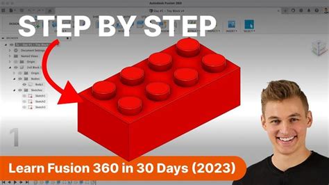 Day 1 Of Learn Fusion 360 In 30 Days For Complete Beginners 2023