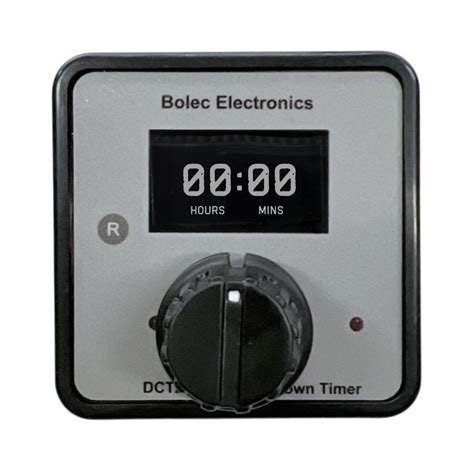 Bolec Electronics Dct24enc Digital Countdown Timer 12v Bolec Electronics
