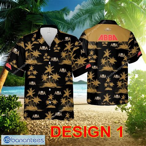 Abba Band Hawaiian Shirt Pattern Aop For Beach Banantees