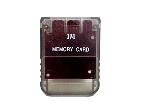Playstation Memory Card Ps1 Translucent Appleby Games