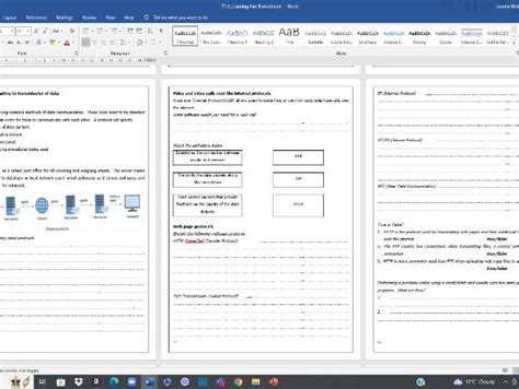 BTEC L3 IT Unit 1 Learning Aim B Booklet Teaching Resources
