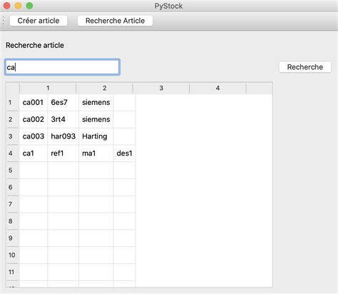 Qtgui Actualisation Affichage Qtable Widget Pyqt Python