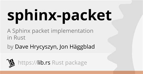sphinxpacket — rust crypto library lib rs