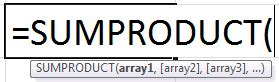SUMPRODUCT In Excel Overview Formula Examples