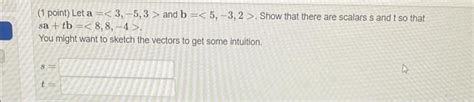 solved 1 point debug find unit vectors that satisfy the