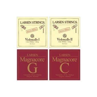 Larsen Magnacore Soloist Cello String Set Medium Evergreen Workshop