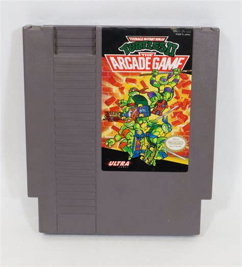 953 Nintendo Nes Game Tmnt 2 Arcade Game