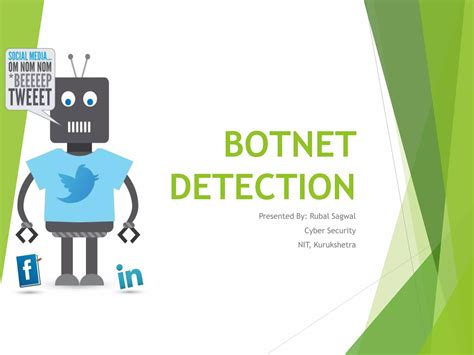 botnet detection in online social network pptx