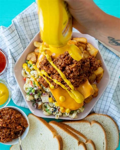 The Ultimate Vegan Garbage Plate Rochester Inspired Recipe The Edgy Veg
