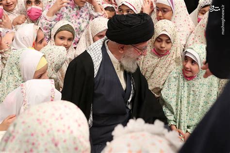 عکس های پدر و دختری حضرت آقا با دختران دهه نودی مشرق نیوز