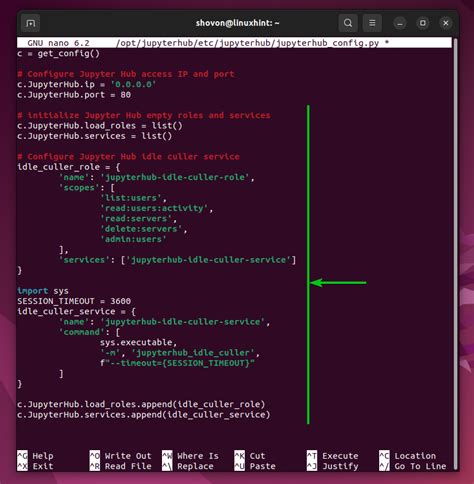 how to configure jupyterhub idle culler on jupyterhub