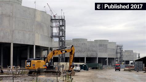 U S Nuclear Comeback Stalls As Two Reactors Are Abandoned The New York Times