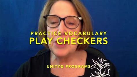 Checkers Unity Sequenced By Gail Van Tatenhove Tpt