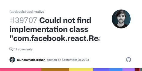 could not find implementation class com facebook react reactplugin