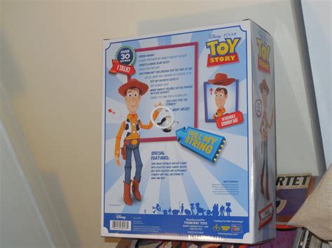 Toy Story Deluxe Pull String Action Figure Sheriff Woody Voiced By Tom