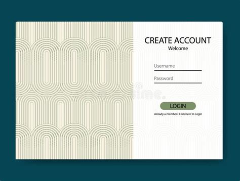 Account Sign Up And Password Form Page Login Ui Ux Design Concept Illustration Professional