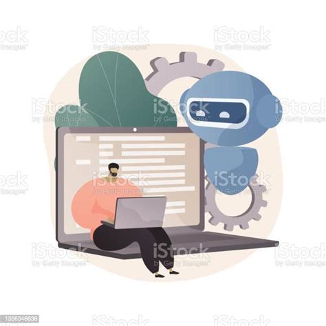 Open Automation Architecture Abstract Concept Vector Illustration Stock Illustration Download