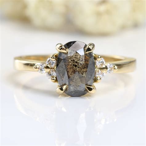 What Are Salt And Pepper Diamonds Lilia Nash Jewellery