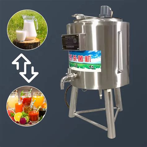 100l Low And High Temperature Pasteurization Machinemilk Ice Cream