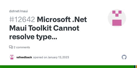 microsoft maui toolkit cannot resolve type eventtocommandbehavior