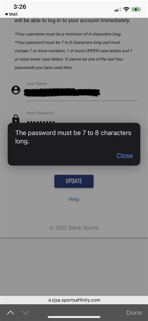 The Password Must Be 7 8 Characters Long Mildlyinfuriating