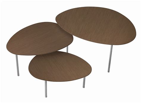 Table Basse Eclipse Stua Noyer
