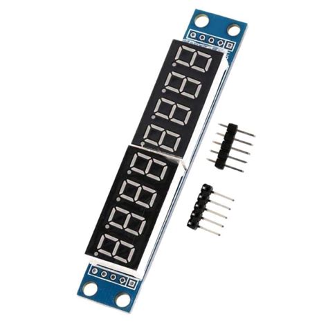 jual max7219 8 digit led display 7 segment digital tube for raspberry