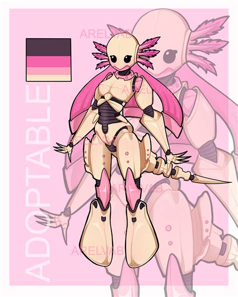 Axolotl Robot Adopt By Arelvab On Deviantart