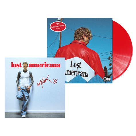 Lost Americana Vinyl Signed Machine Gun Kelly Official Store