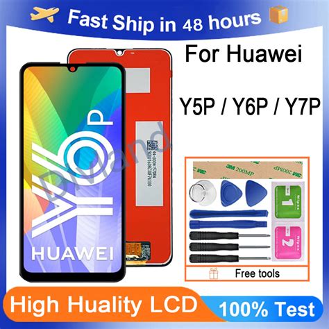 Original Lcd For Huawei Y5p Y6p Y7p Lcd Display Touch Screen
