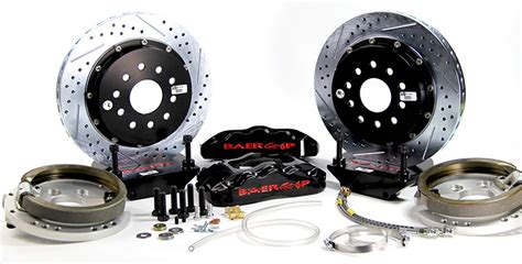 Baer 2005 2014 Mustang 14 Rear Pro Brake System W Parking Brake