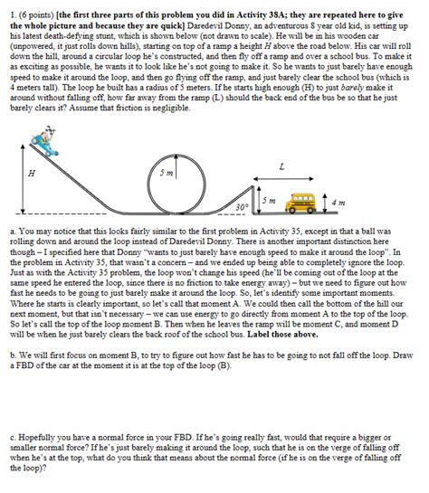 solved 1 6 points [the first three parts of this problem