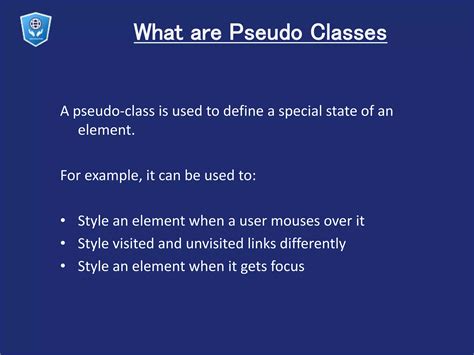 css pseudo classes pptx