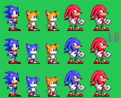 10x Sonic 2 And S3 Prototype Sprite Shading Differ By Abbysek On Deviantart