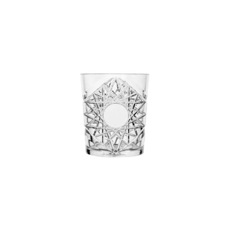 Polysafe Crystal Cut Double Old Fashioned Glass 350ml Wholesale