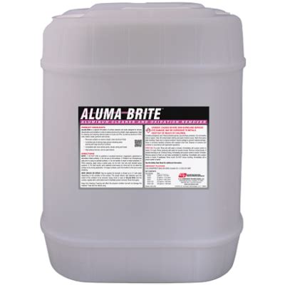 5 Gallon Aluminum Cleaner And Oxidation Remover Aluma Brite 25225 Hd