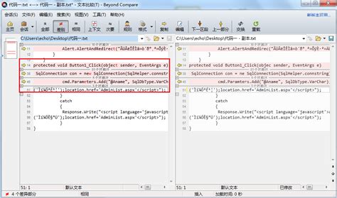 细谈beyond compare的设置技巧（下） beyond compare中文网站