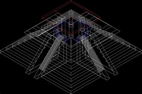 Pyramid 3d Dwg Model For Autocad • Designs Cad